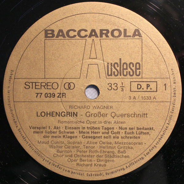 Wagner*, Maud Cunitz, Alice Oelke, Walter Geisler, Peter Roth-Ehrang ...