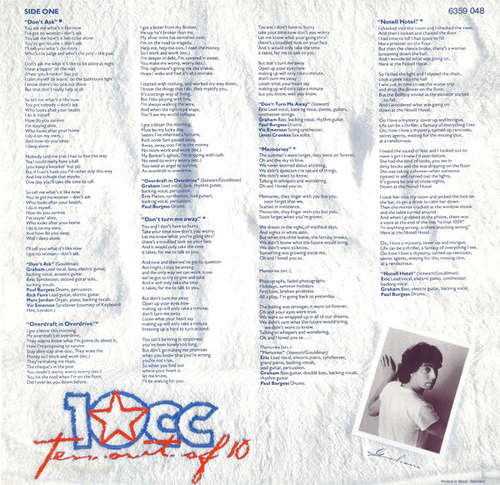 10cc - Ten Out Of 10 (LP, Album) - Vinyl Schallplatten Shop - buy24hours.de