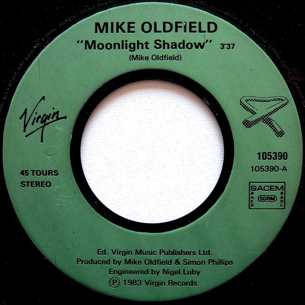 Mike Oldfield - Moonlight Shadow (7", Single) - Vinyl Schallplatten ...